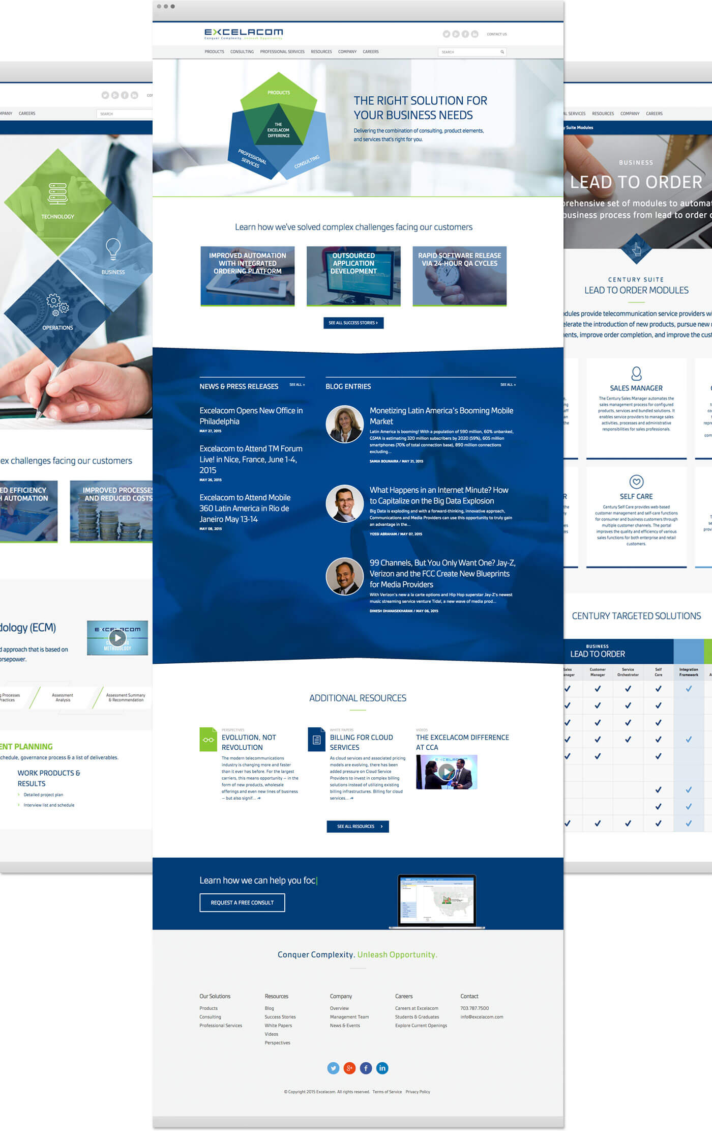 Great Web Design for Tech Company - Reston, VA