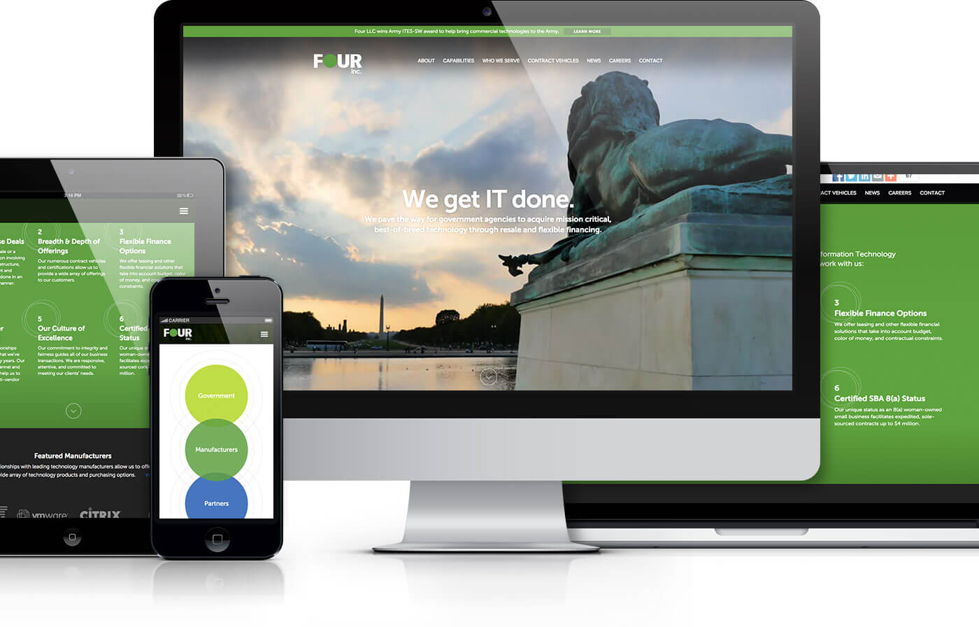 Web Design Company for Government Contractor - Northern VA, Herndon, VA